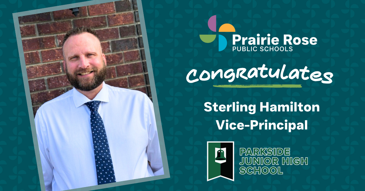 Sterling Hamilton Named as VP of Parkside Jr High School - Coulee ...